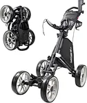CaddyTek Caddycruiser One Version 8 4 Wheel Golf Push Cart